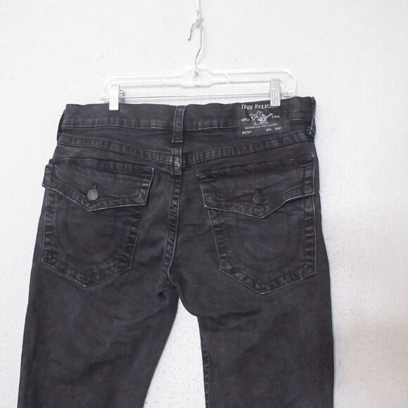 True Religion | Jeans | True Religion Jeans Men 36 Black Rocco Relaxed ...